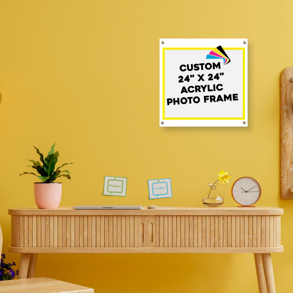 Custom Acrylic Print 24 x 24 Inches – Shirtsy – On Demand Tee Printing