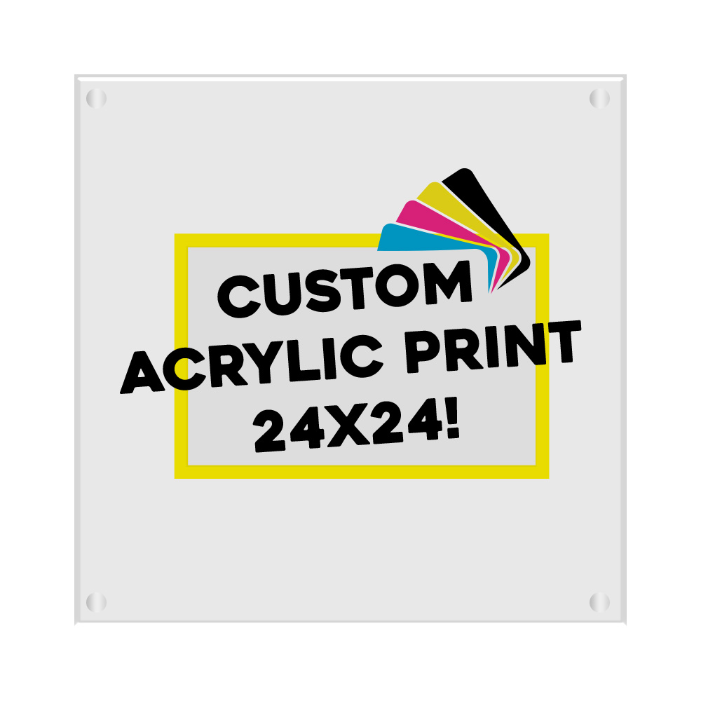Custom Acrylic Print 24 x 24 Inches – Shirtsy – On Demand Tee Printing