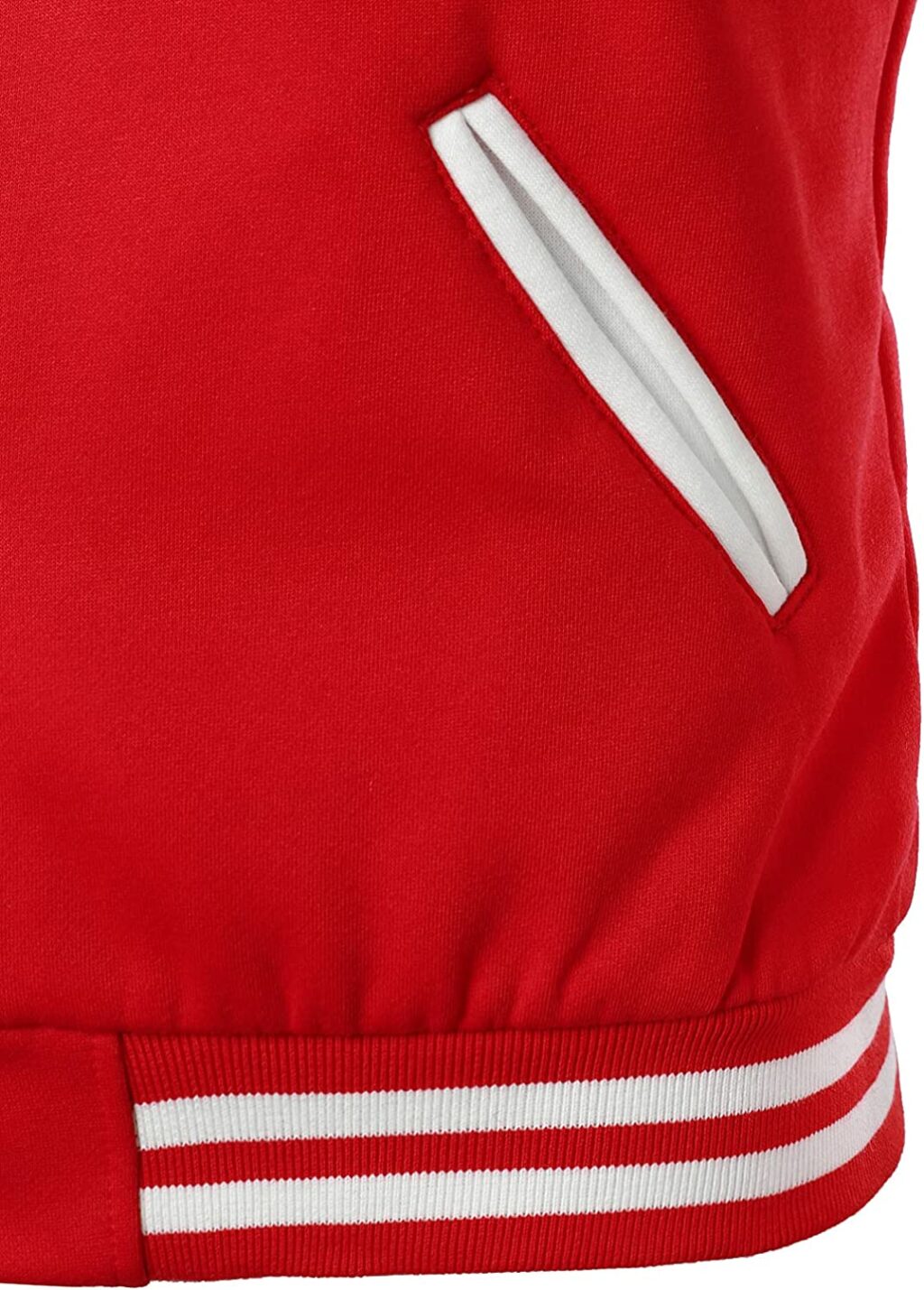 Customizable Letterman Jacket – RED – Shirtsy – On Demand Tee Printing