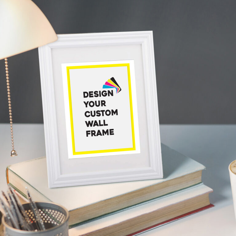 8 x 10 White Frame With Mat – Shirtsy – On Demand Tee Printing