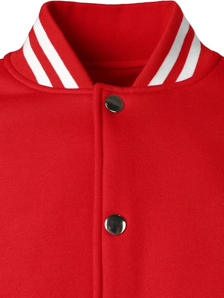 Customizable Letterman Jacket – RED – Shirtsy – On Demand Tee Printing