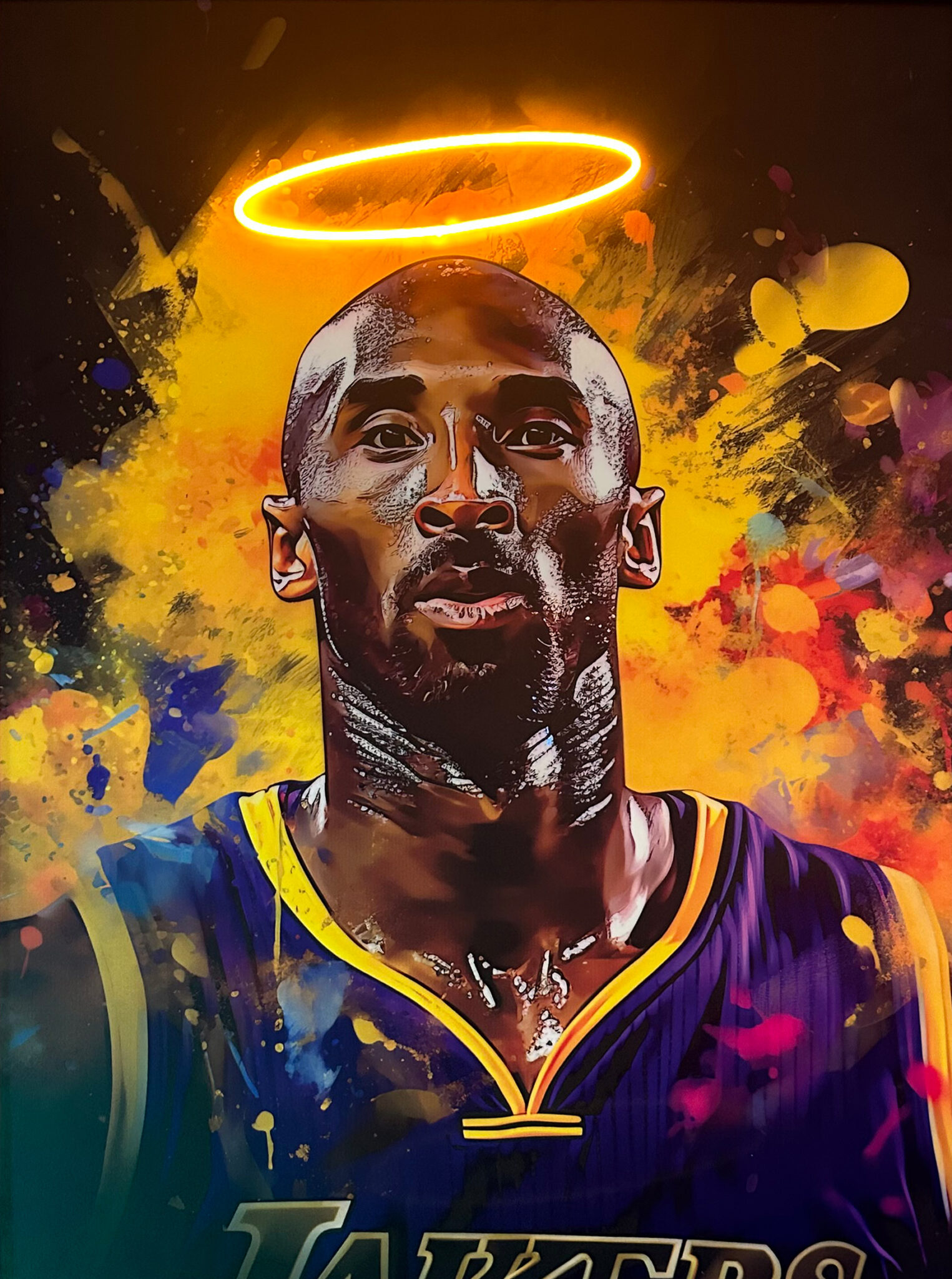 Forever Kobe Canvas Wall Art – Shirtsy – On Demand Tee Printing